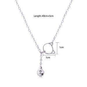 Jewelry | New 925 Sterling Silver Cat Bell Necklace | Poshmark